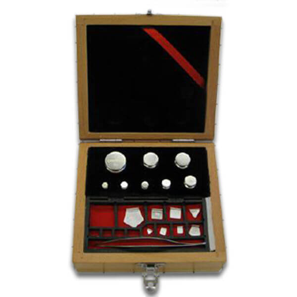 ASTM Class 6 Weights - Cylindrical Weight Set, 50g-10mg, ASTM 6, CYL ...