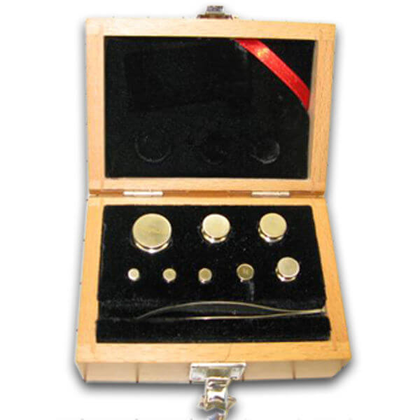 ASTM Class 6 Weights - Cylindrical Weight Set, 50g-1g, ASTM 6, CYL | OHAUS